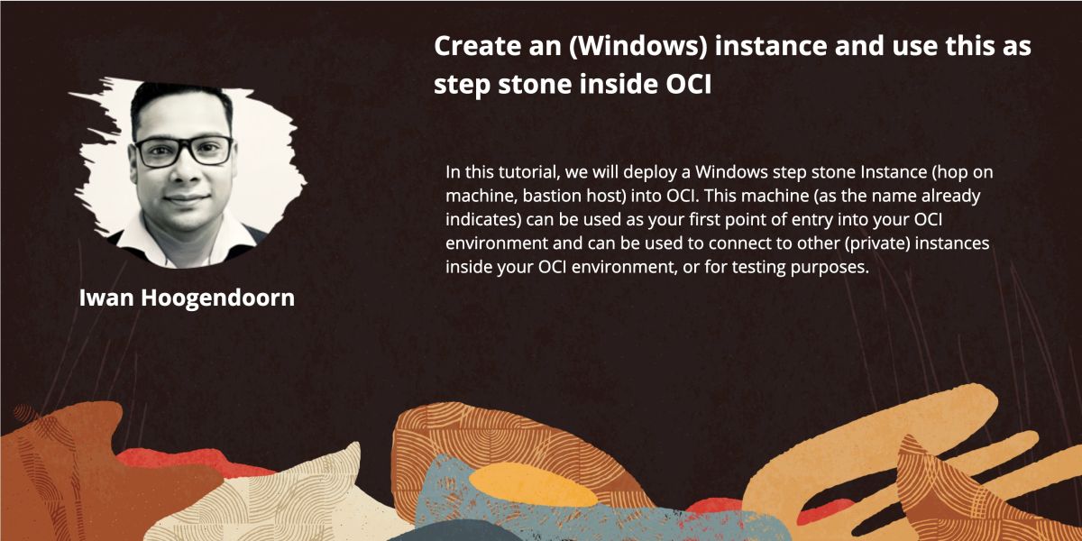 Deploy A Windows Instance In Oracle Cloud Infrastructure Iwan
